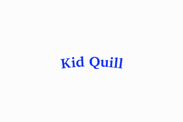 SHOP COLLECTION – Kid Quill